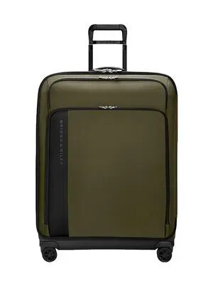 Briggs & Riley Expandable Spinner Checked Bag - Hunter