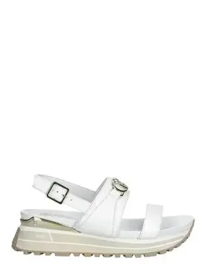 Liu Jo Leather Sandals - White