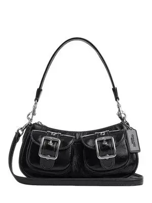 COACH® Ashton Bag - Glazed Leather/silver/black