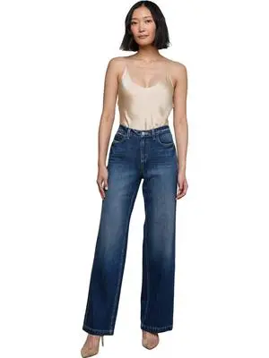 L'Agence Clayton Wide-Leg Jean Orella