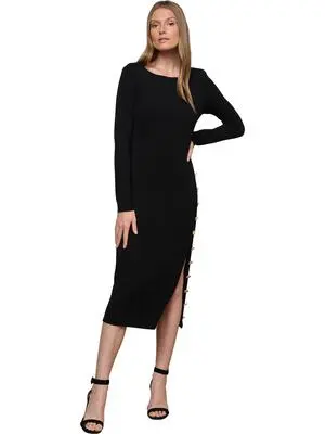 L'AGENCE Astra Midi Dress