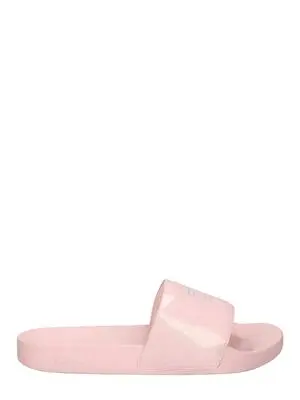 Tommy Hilfiger Logo-plaque Slides - Pink