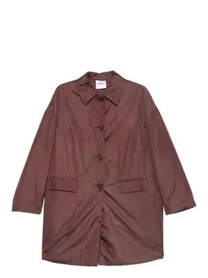 Aspesi Button-fastening Flap-pocket Coat - Brown