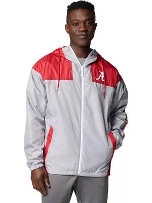 Columbia Collegiate Flash Challenger™ Ii Windbreaker Alabama - Ala - Columbia Grey, Red Velvet