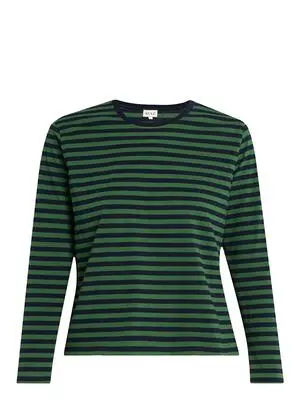 Kule Striped Long-sleeve T-shirt - Navy