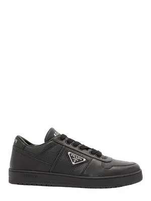 Prada Downtown Low Top Sneakers - Black