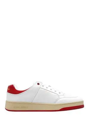 Saint Laurent SL/61 Low Top Sneakers White/vintage Red