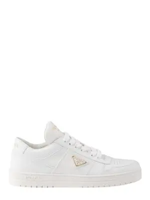 PRADA Downtown Leather Low-Top Sneakers
