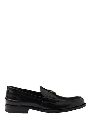 PRADA Brushed Leather Loafer