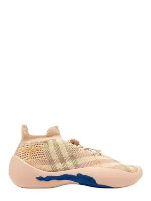 BURBERRY Neptune Checked Sneakers