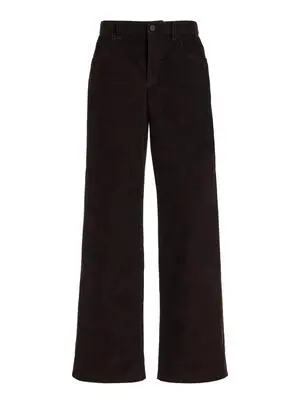 THE ROW The Row Egglita Corduroy Straight-Leg Jeans