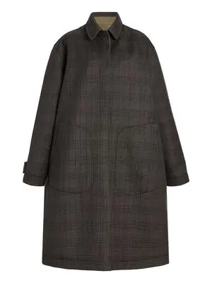 THE ROW Palomar Reversible Virgin Wool-blend Coat - Brown