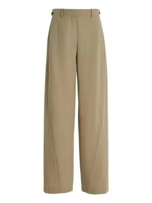 THE ROW Eloywn Straight-leg Pants - Neutral