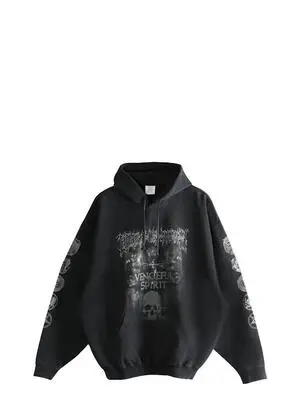 Vetements Cof Vengeful Spirit Oversized Hoodie - Magnet