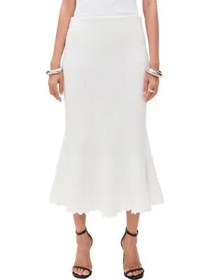 AKNVAS Mie Cotton Knit Skirt