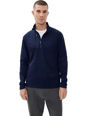 Rlx Ralph Lauren Luxury Performance Quarter Zip Top - Refined Navy