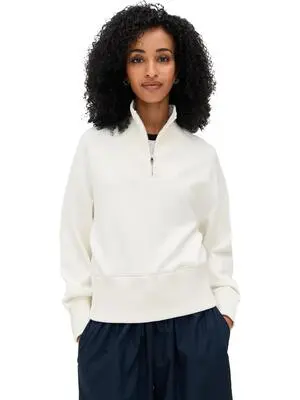 LE BOP Quarter-zip Pullover - Ivory
