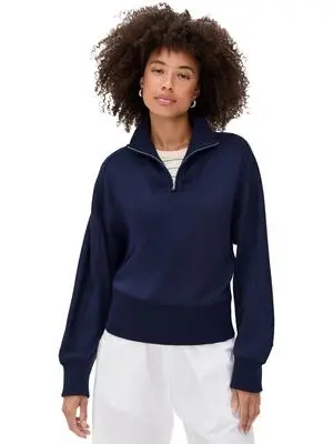 LE BOP Quarter-zip Pullover - Navy