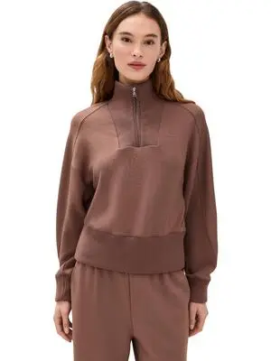 LE BOP Quarter-zip Pullover - Nutmeg