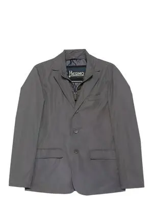 Herno Three-button Jacket - Grey