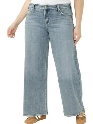 SILVER JEANS CO. Suki Wide Leg Jeans