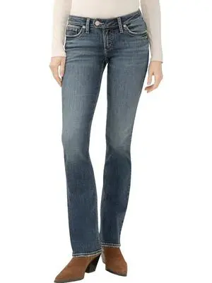 SILVER JEANS CO. Tuesday Low Rise Slim Bootcut Jeans - Billie