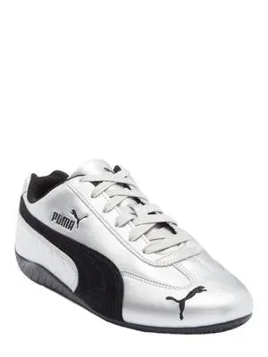 PUMA Speedcat Metallic Sneakers - Puma Silver/puma Black