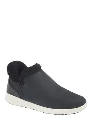 Olukai Kamau Waterproof Genuine Shearling Sneakers - Lava Rock/lava Rock