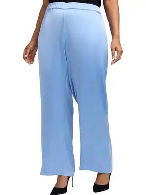 Foxcroft Ankle-length Pull-on Pants - Bel Air Blue