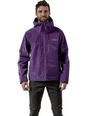 WOODPECKER Wind Rain Shell Jacket - Purple Diamond