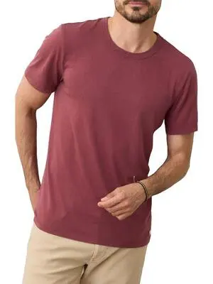 Marine Layer Sea Change T-shirt - Pomegranate