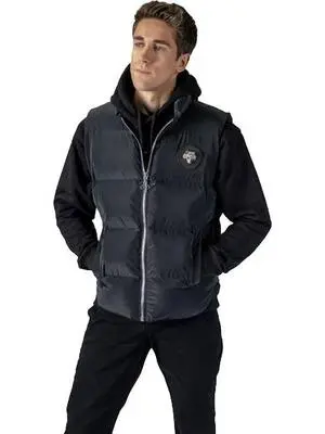 WOODPECKER Puffer Vest - Black Diamond