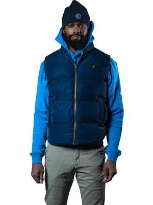 WOODPECKER Puffer Vest - Saphire Diamond
