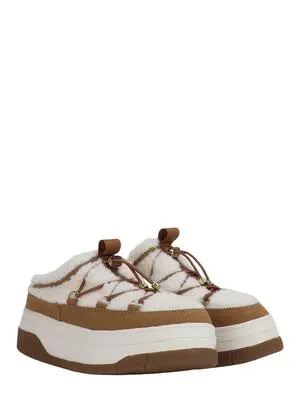 Pajar Jules Waterproof Platform Sneaker Mule - Tan