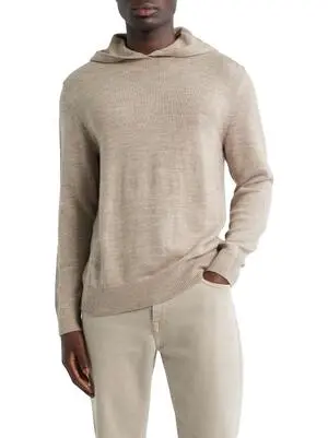 ALEX CRANE Campo Hooded Merino Wool Sweater - Bone