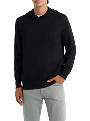 ALEX CRANE Campo Hooded Merino Wool Sweater - Ink
