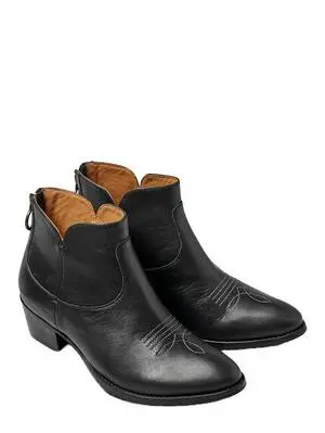 Beek Cowbird Ankle Booties - Black