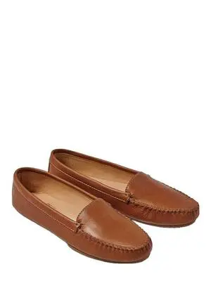Beek Duck Leather Loafer - Red