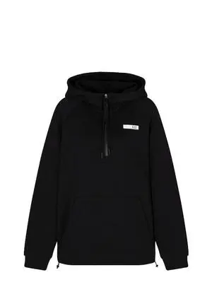 EA7 Natural Ventus7 Technical Fabric Sweatshirt - Black