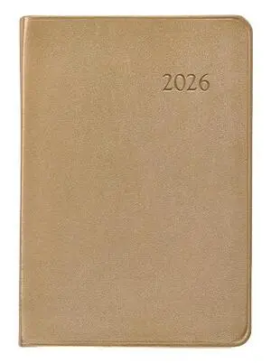 Gigi New York 2026 Daily Journal - Gold