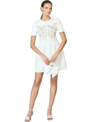 Sachin & Babi Luna Embellished Dress - Neutral
