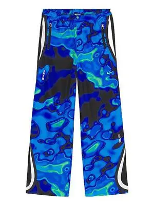 Nike Repel Track Pant In Blue - Hyper Royal  White  & Green Shock