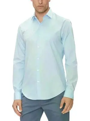 Calvin Klein Long-sleeve Button-down Shirt - Blue