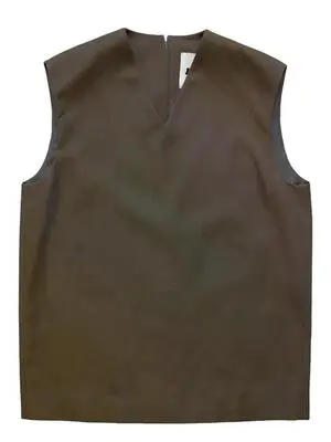 JIL SANDER Iridescent Vest - 1077 Grey