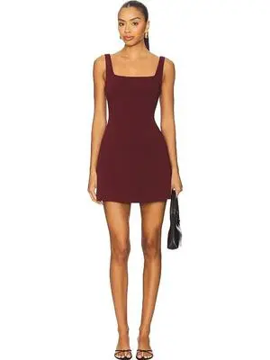 SNDYS. Olive Mini Dress - Wine