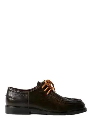 Claudie Pierlot Leather Derby Shoes - Brown