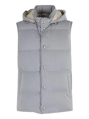 Eleventy Suit Vest - Denim