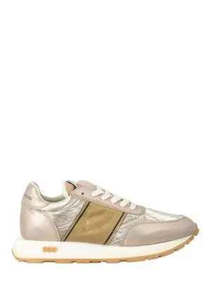 Philippe Model Lace Up Sneakers - Gold