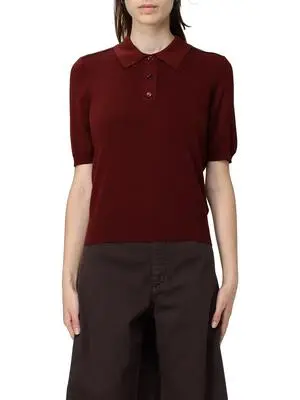 Burberry Polo Shirt - Brick Red