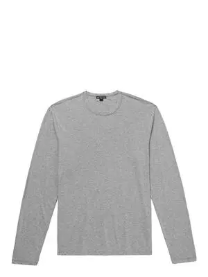 JAMES PERSE James Perse - Lotus Slim-Fit Cotton-Jersey T-Shirt - Men - Gray - 3